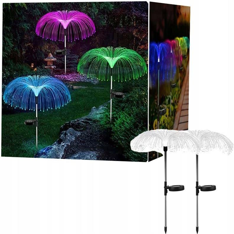 Lampa Solarna Ogrodowa Meduza Lampka Ozdoba 2Szt - Ceny i opinie - Ceneo.pl