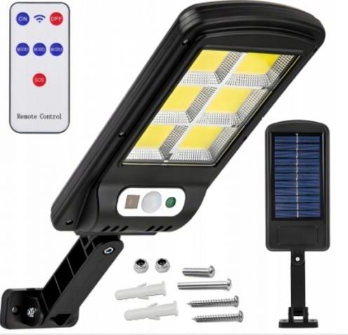 Lampa Solarna Uliczna Czujnik Ruchu+Pilot Latarnia - Ceny i opinie - Ceneo.pl