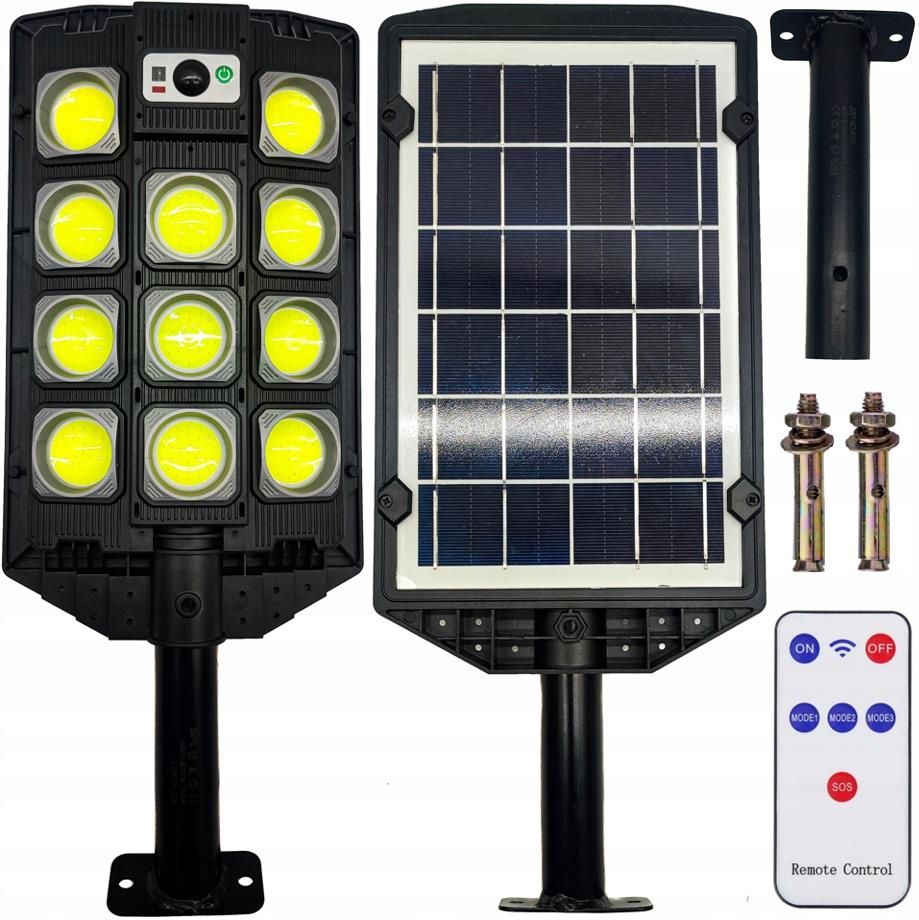 Lampa Solarna Uliczna Latarnia Led 600W Pilot - Ceny i opinie - Ceneo.pl