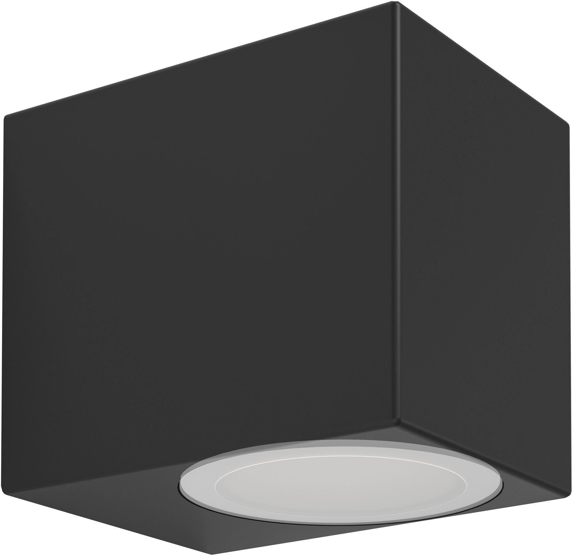 Eglo Kinkiet Zewnętrzny Jabaga Led Gu10 4,6W 3000K Ip44 Czarny 900275 ...