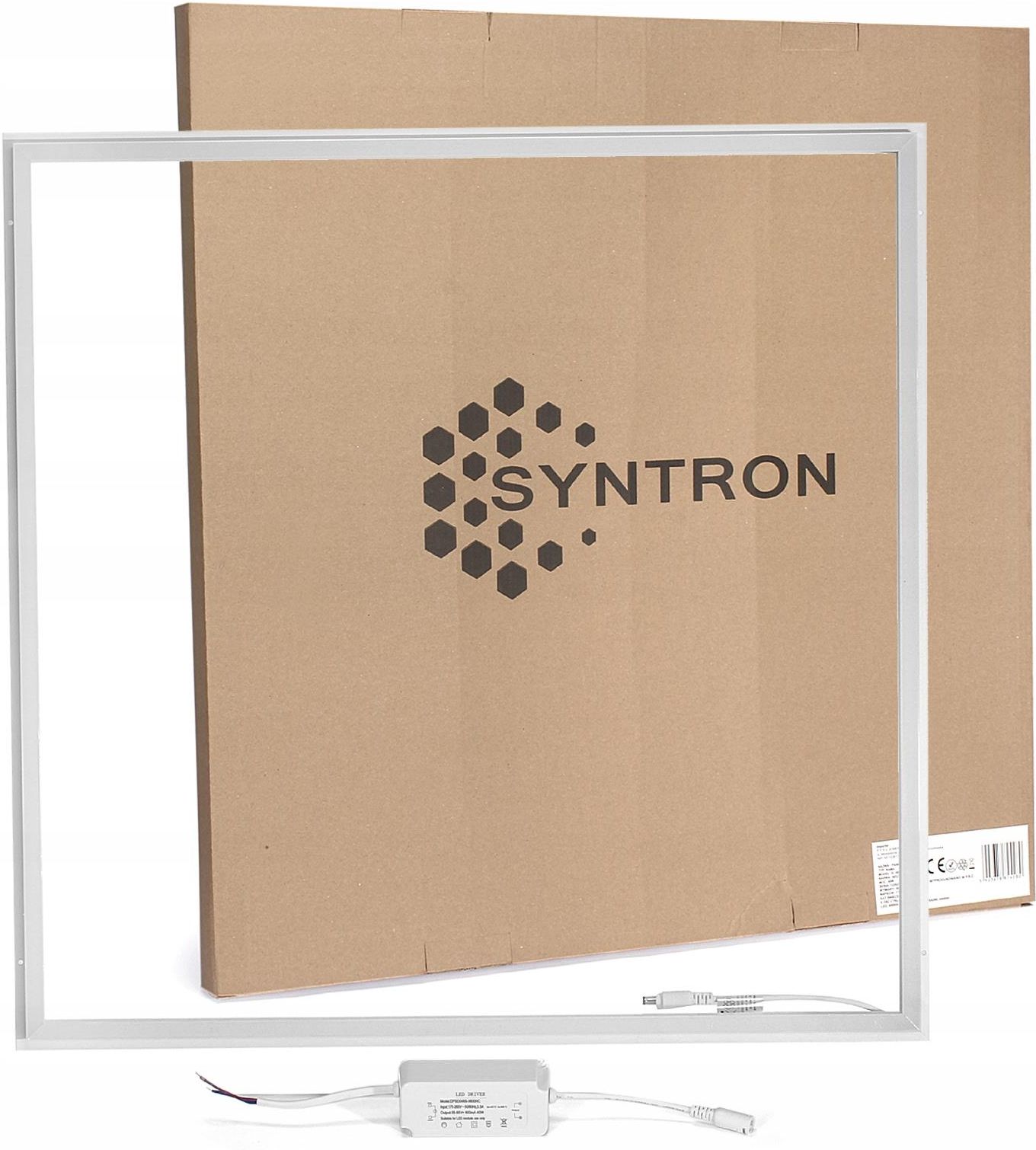 Syntron Panel Led Ramka Lampa Sufitowa 40W 60X60 (Id669) - Opinie i ...