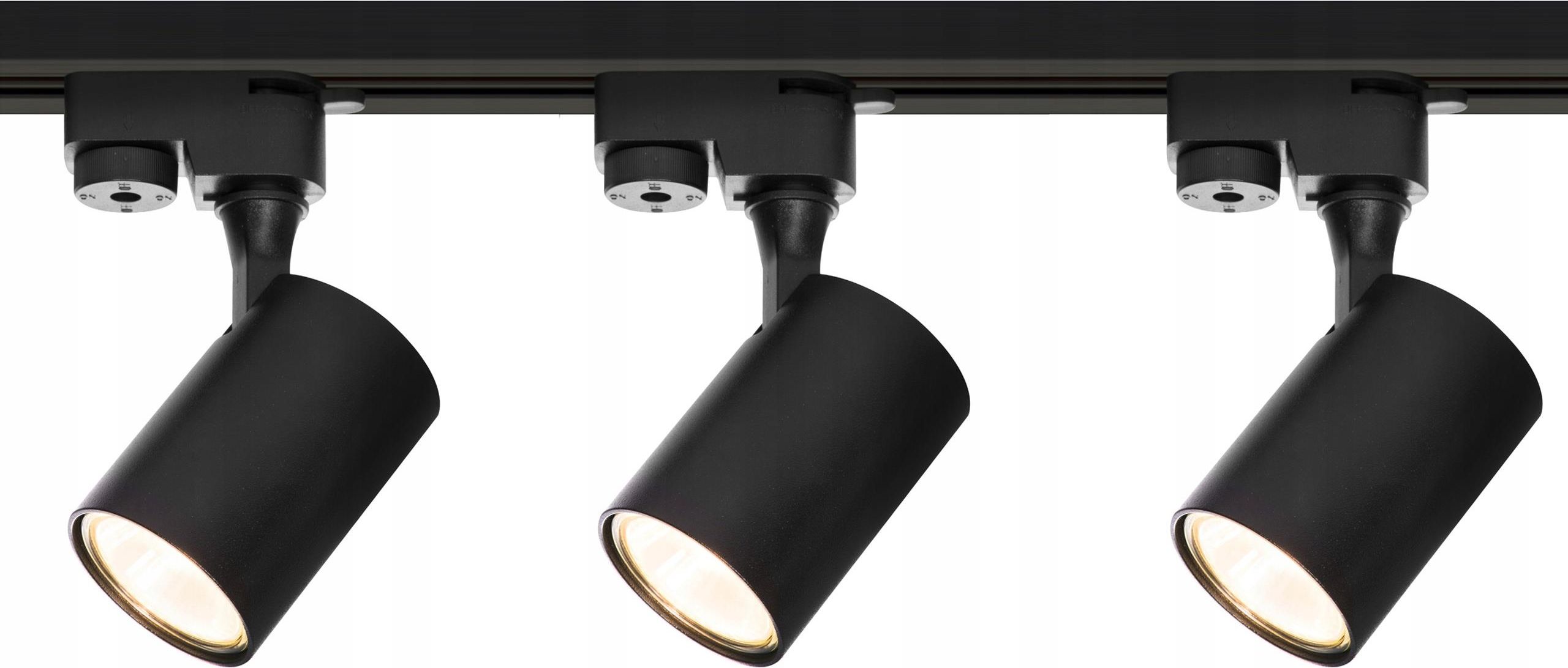 Masterled 3X Lampa Led Reflektor Spot Tuba Szynoprzewód 1M ...