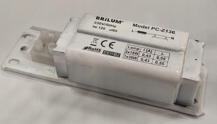 Brilum Statecznik 1X36W Pc-Z136 2X18 Lub 1X36 (Pcz136) - Opinie i ...