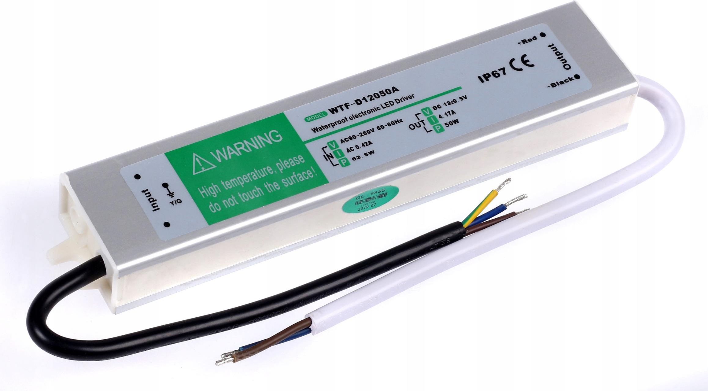 Led Expert Zasilacz 50W 24V 2,08A Wodoszczelny Ip67 (Lex24V50Wip67 ...