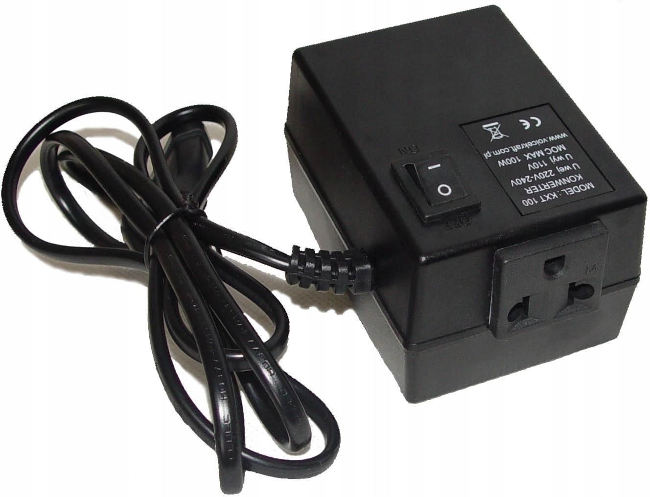 Voice Kraft Transformator 230V/110V 100W Do Sprzetu Z Usa 0557 (Kxt100) - Opinie i atrakcyjne ...