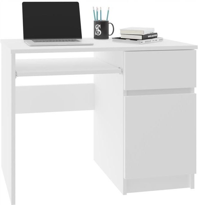 Biurko 90X50 Białe Z Komódką - Opinie i atrakcyjne ceny na Ceneo.pl