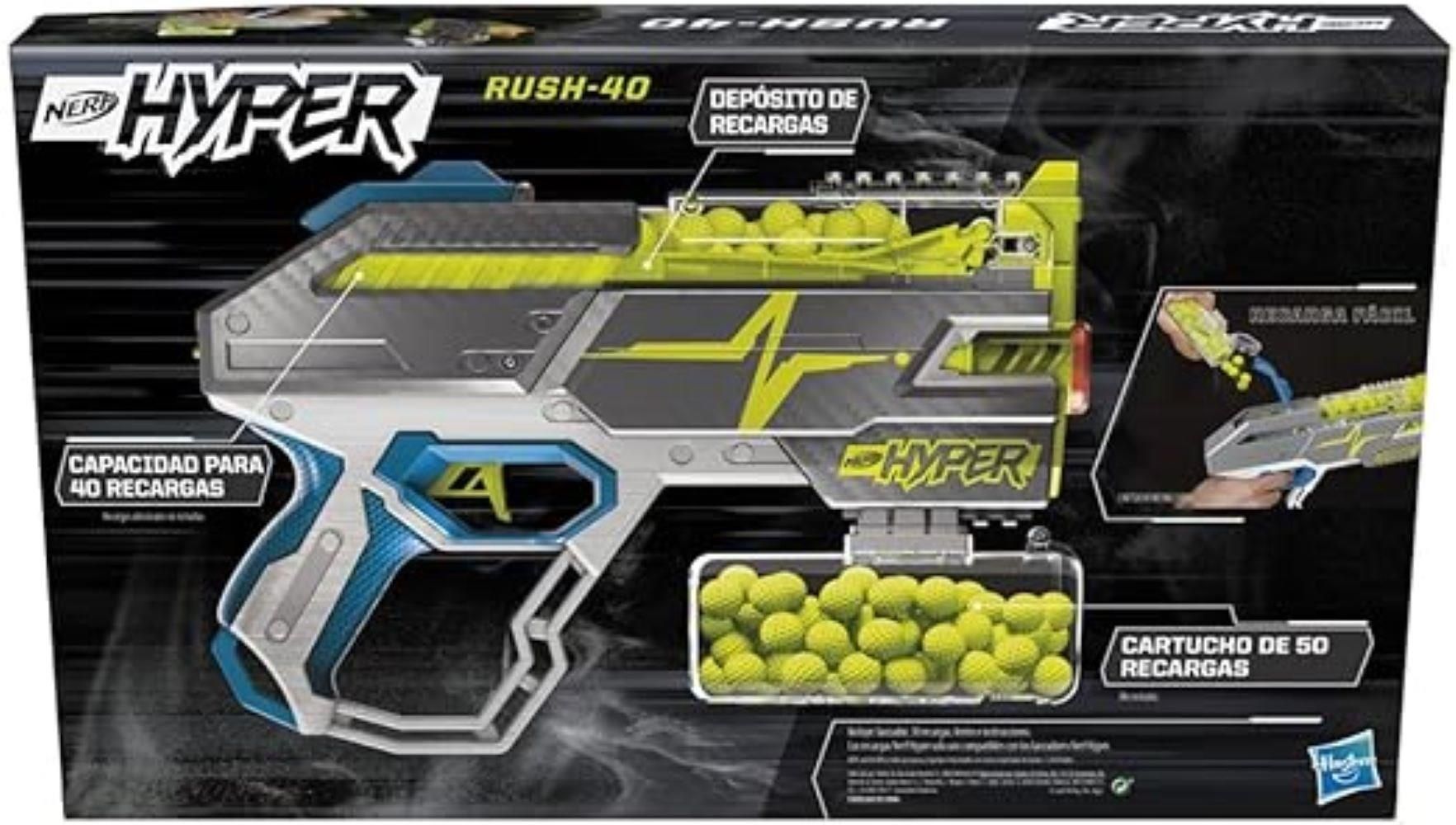 Hasbro Nerf Nerf Hyper Rush-40 i 30 pocisków ‎E8912 - Ceny i opinie ...