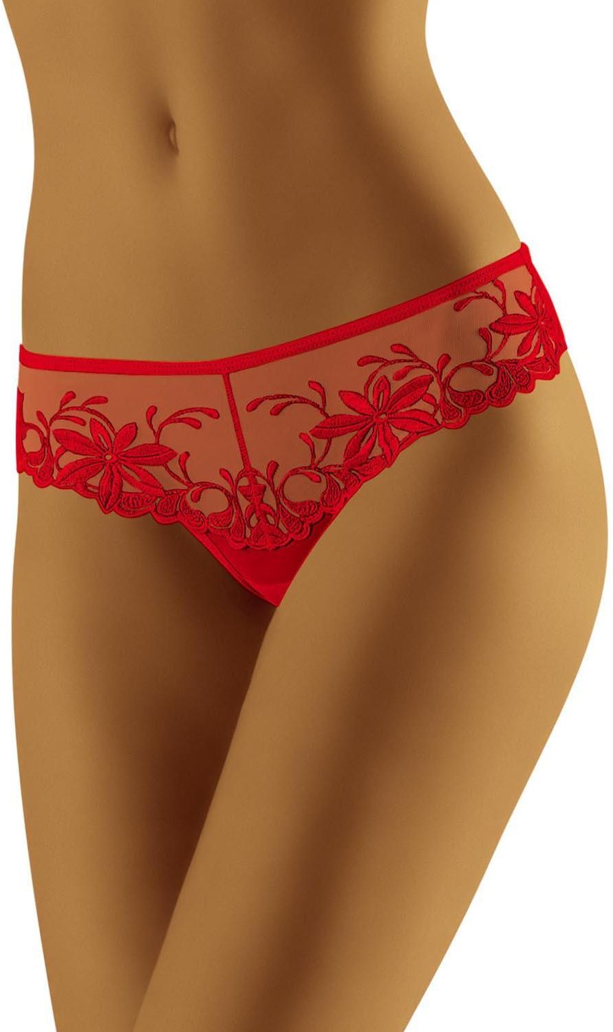 Wol-Bar Zorba czerwony S Majtki szorto-stringi - Ceny i opinie - Ceneo.pl