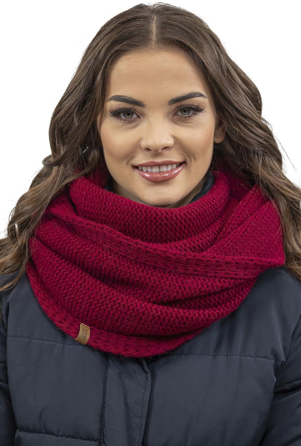 Vivisence 7103 bordowy UNI Szalik lub apaszka komin - Ceny i opinie ...