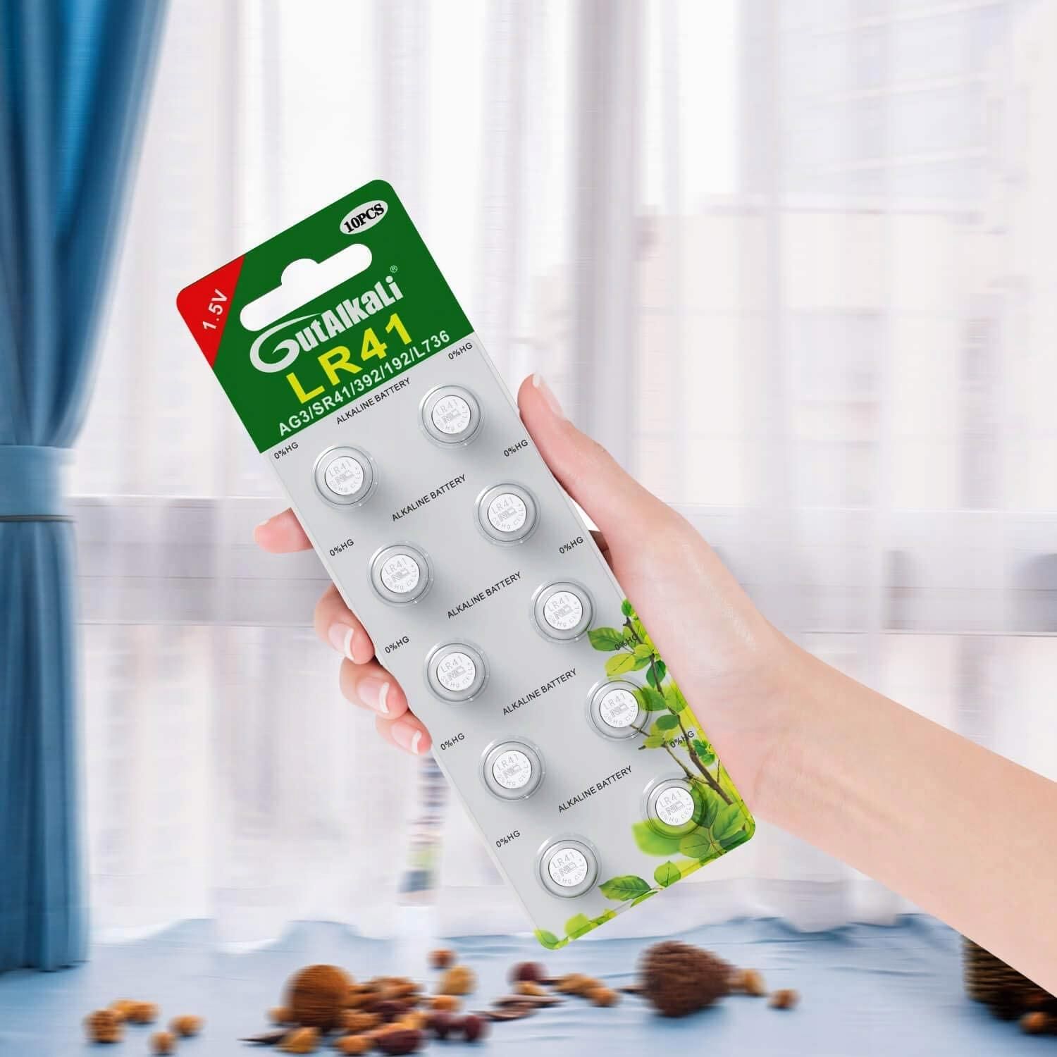 Gutalkali [20Pak] Baterie Lr41 1.5V Ag3 Sr41 L736 - Ceny i opinie na ...