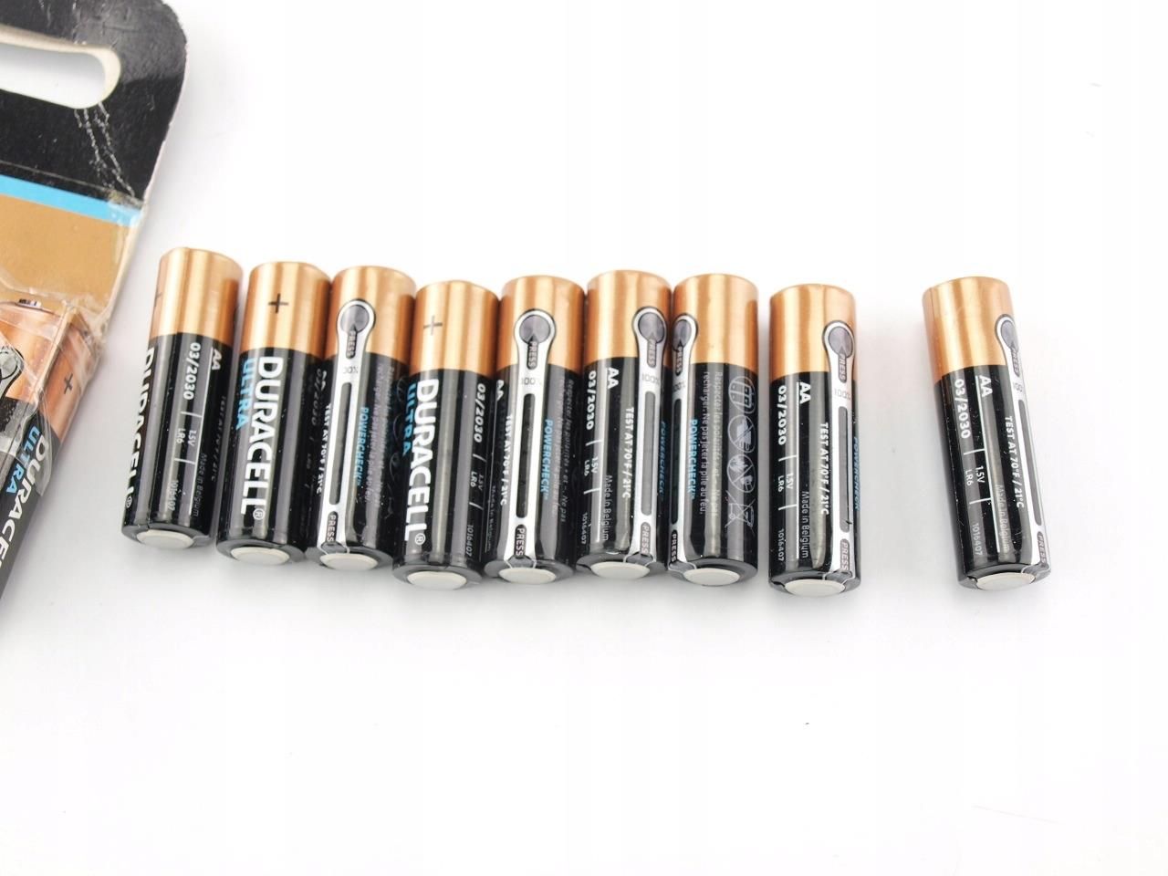 Duracell Baterie Ultra Power Powercheck Aa 9Szt - Ceny i opinie na Ceneo.pl