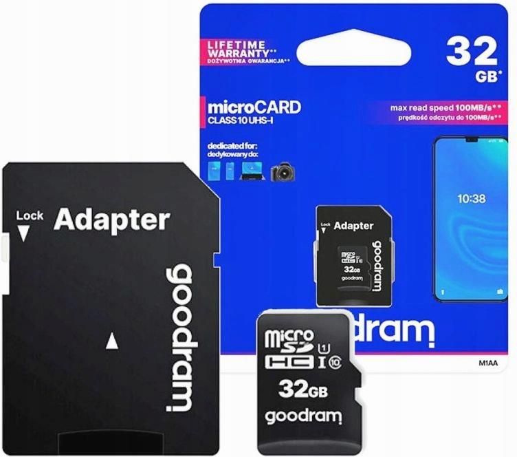 Karta Pami ci Do Aparatu Kingston Karta Pami ci Goodram Microsdhc 32Gb Karta Pami ci Do Aparatu Kingston Karta Pami ci Goodram Microsdhc 32Gb