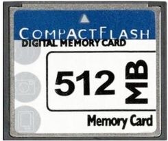 Karta pamięci do aparatu Pretec Karta Pamięci Compact Flash Cf 512Mb ...