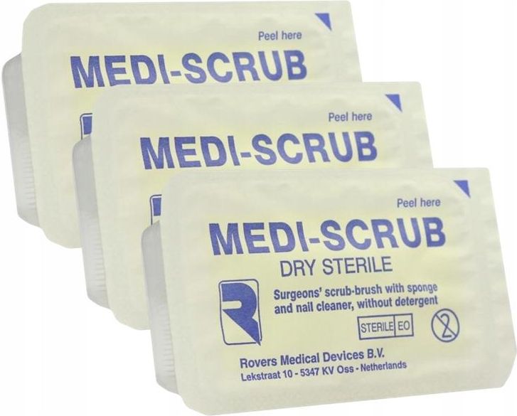 Medi Scrub Szczoteczka Terapia Si 3szt. - ceny i opinie - Ceneo.pl