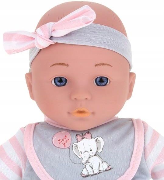 Lalka Nobo Kids Lalka Bobas Miękka Przytulanka Mówi Mama Tata 30Cm ...