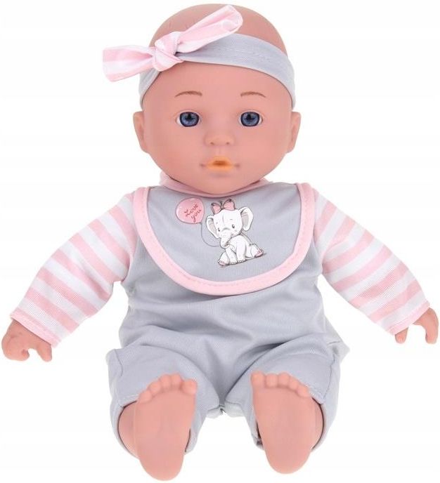 Lalka Nobo Kids Lalka Bobas Miękka Przytulanka Mówi Mama Tata 30Cm ...