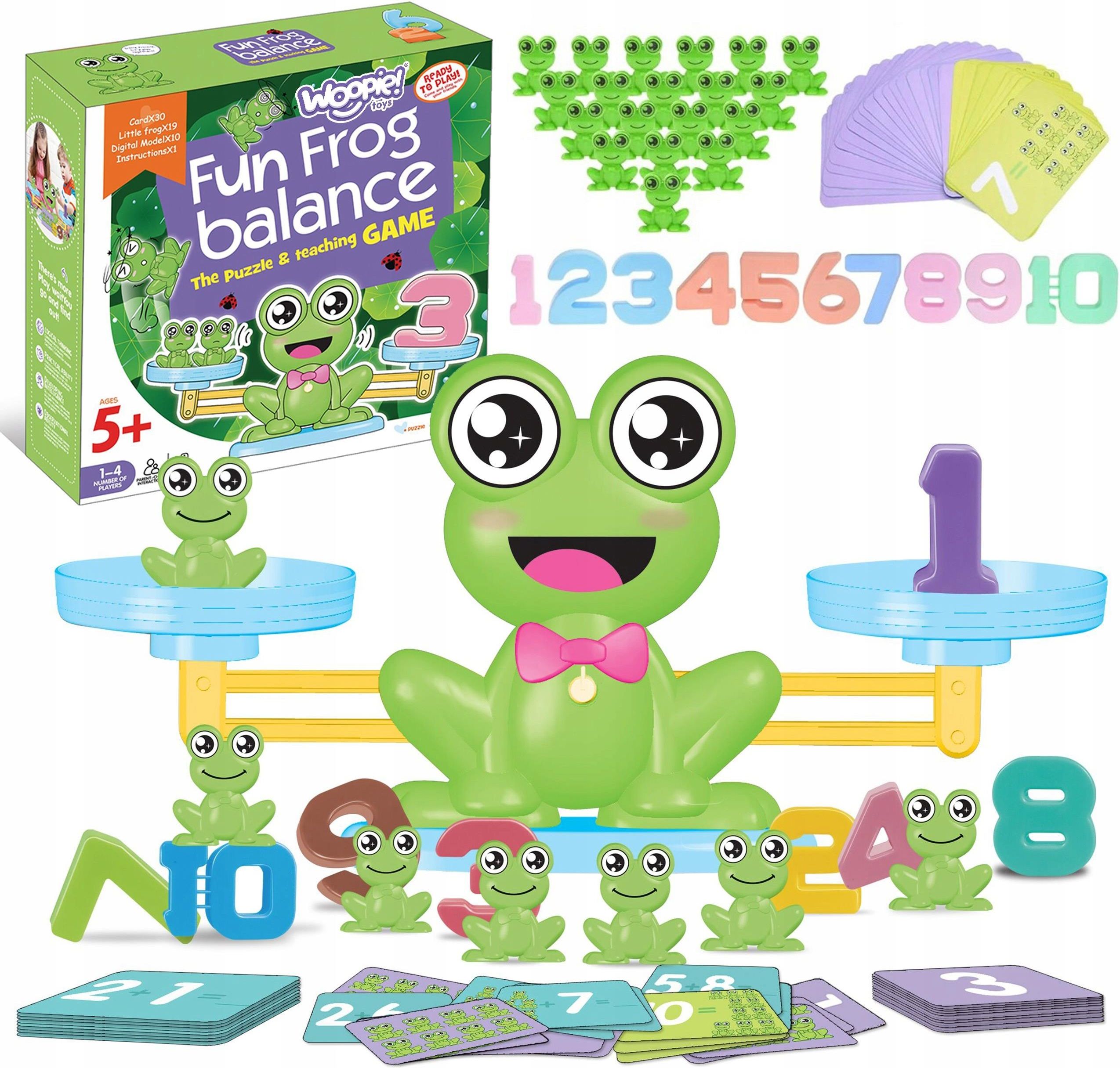 Woopie Fun Frog Balance - Gra dla dziecka - Ceny i opinie - Ceneo.pl