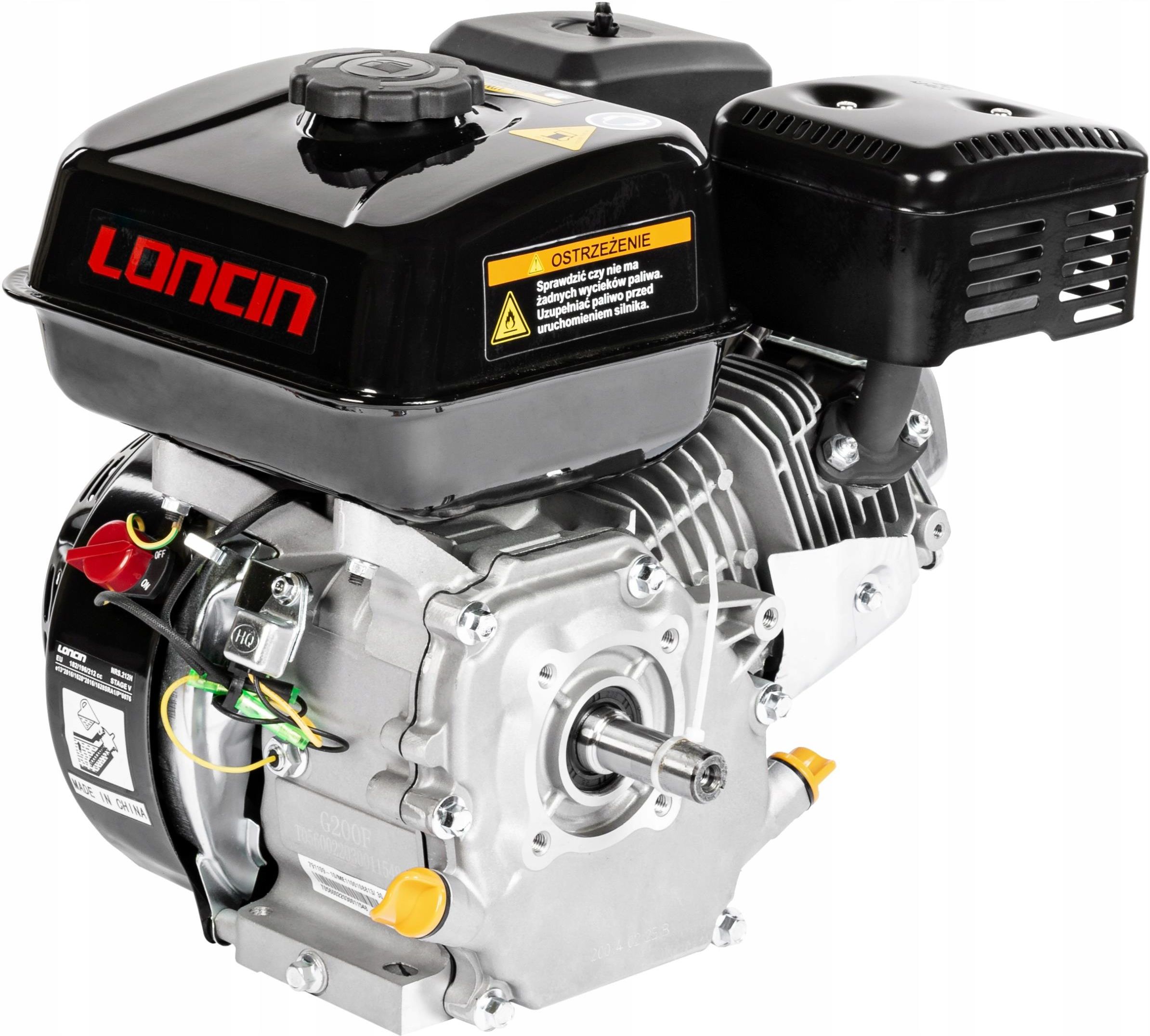 Silnik Loncin G200F-A-S Benzynowy 6.5 Km Wał 20mm - Ceny i opinie ...