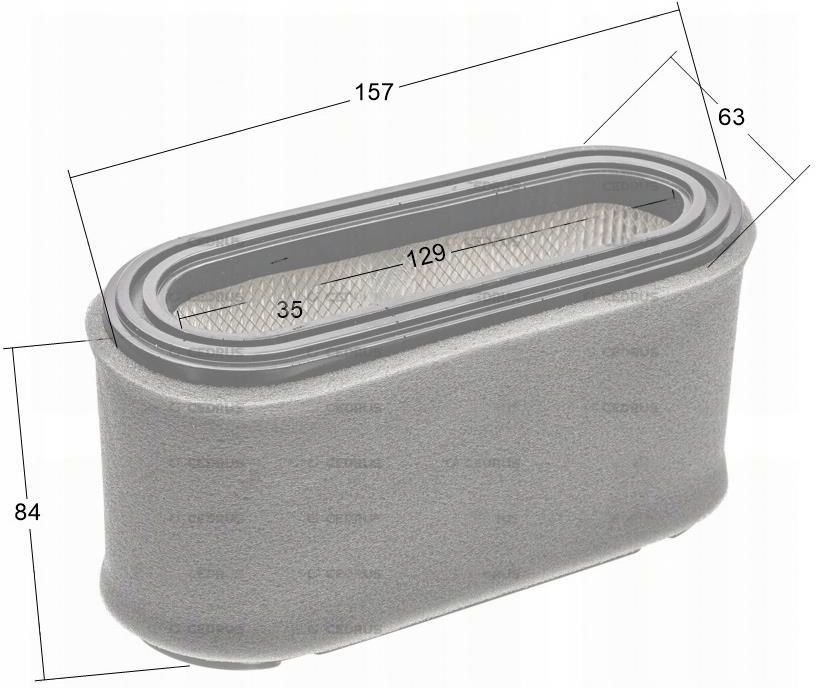 Filtr Powietrza Loncin 1P92 16 Km 180100064-0001 - Ceny i opinie - Ceneo.pl