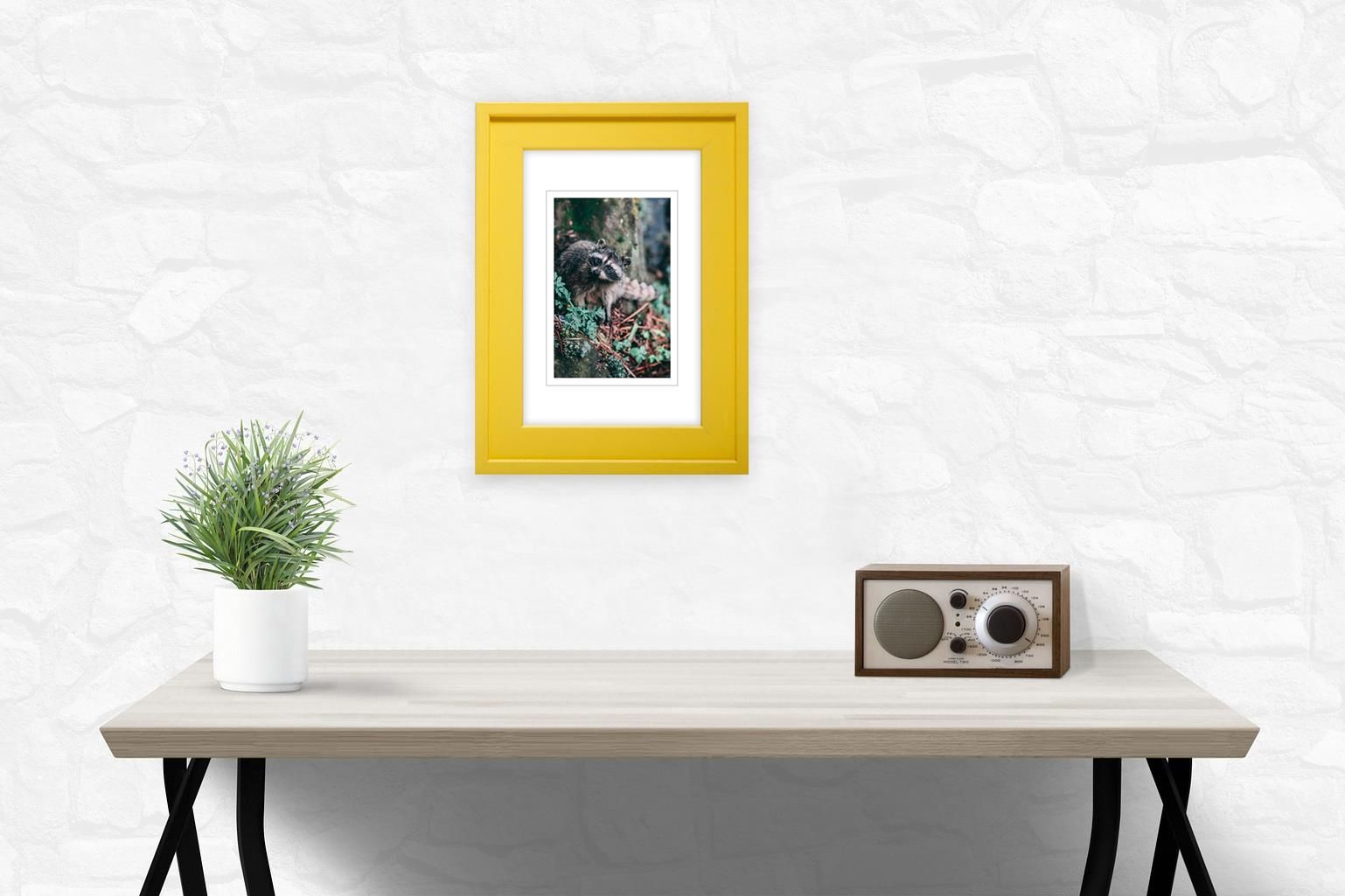 Ramka tradycyjna Fabryka Ramek Ramka Na Zdjęcia Żółta Rama A4 21X30 Cm ...