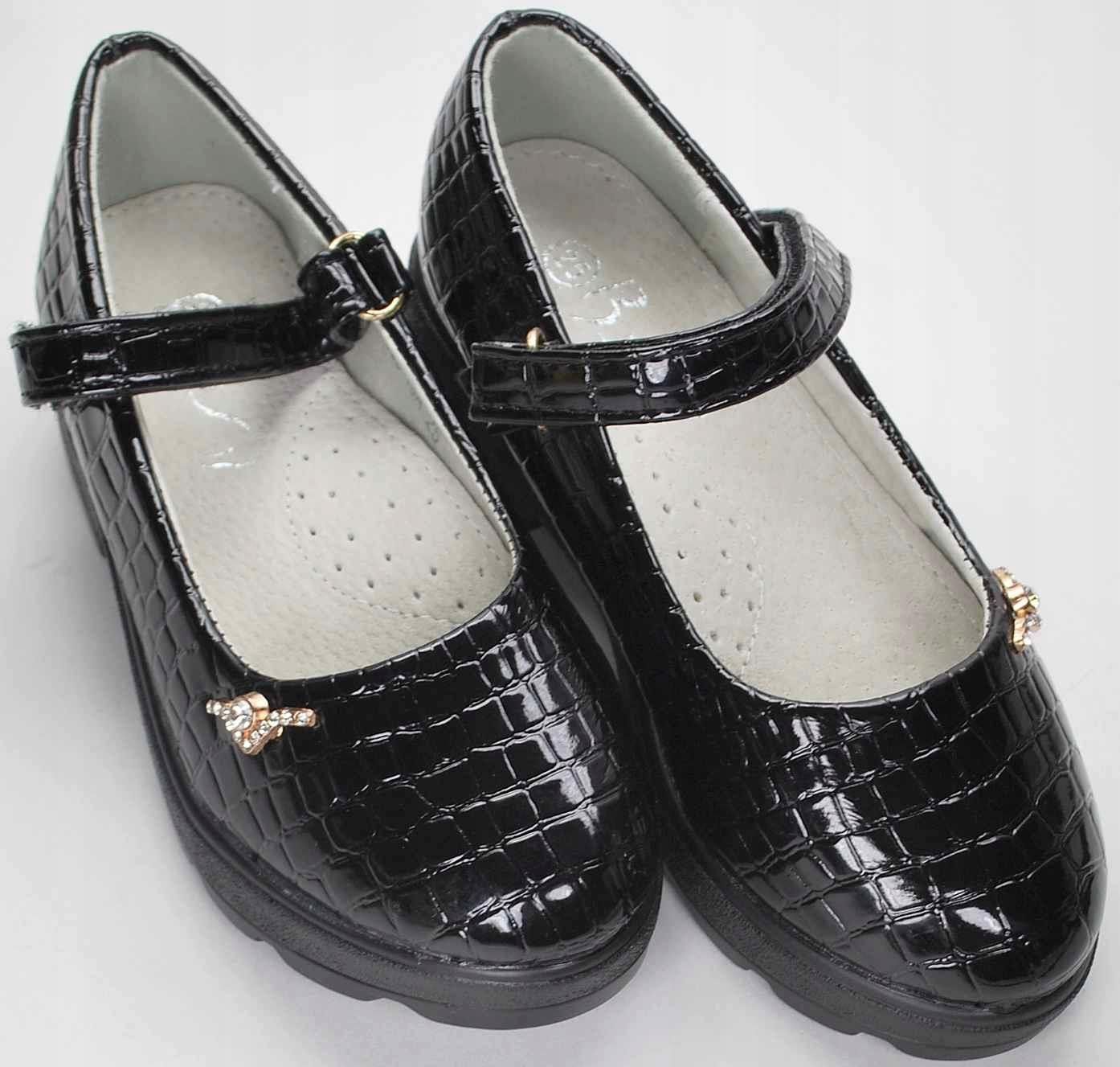 Czarne Balerinki Pantofelki wkł profil skóra r 25 - Ceny i opinie ...