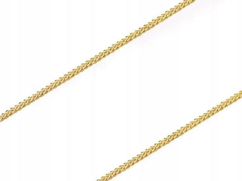 Złoty łańcuszek 585 Splot Lisi Ogon 55 cm 2,85g - Ceny i opinie - Ceneo.pl