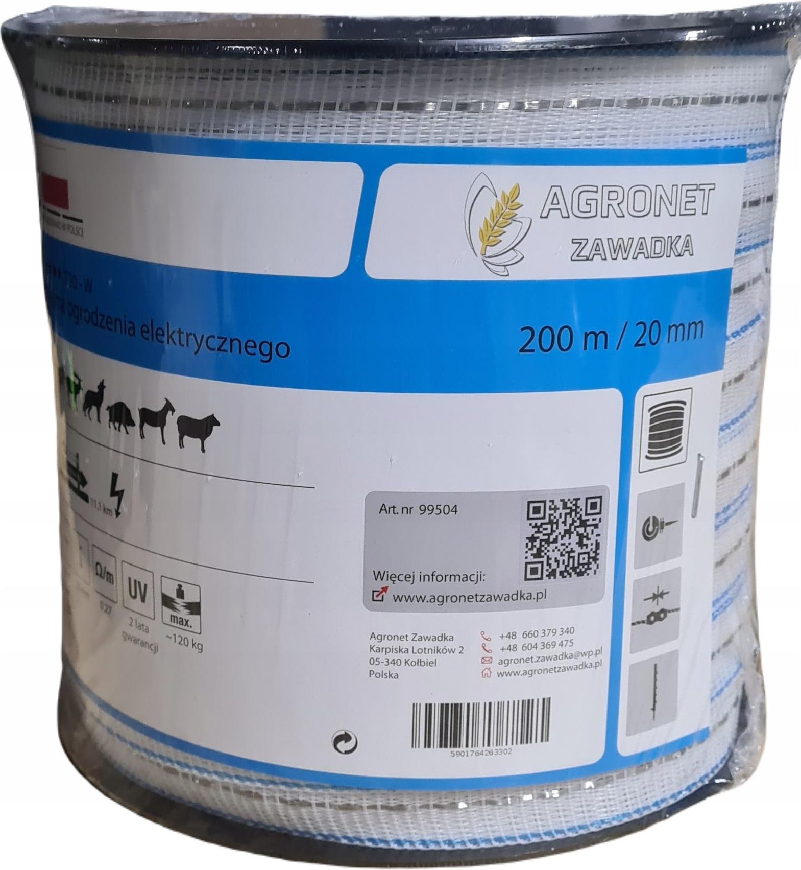 Taśma Agronet T20 W 200 Metrów Konie Dziki - ceny i opinie - Ceneo.pl