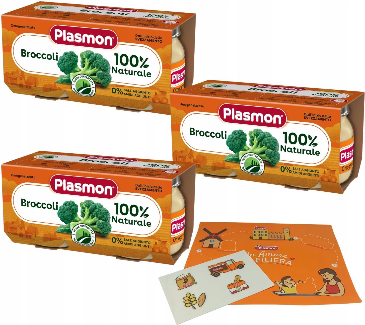 Plasmon Obiadek Brokuły 2X80G 3Szt. - Ceny i opinie - Ceneo.pl