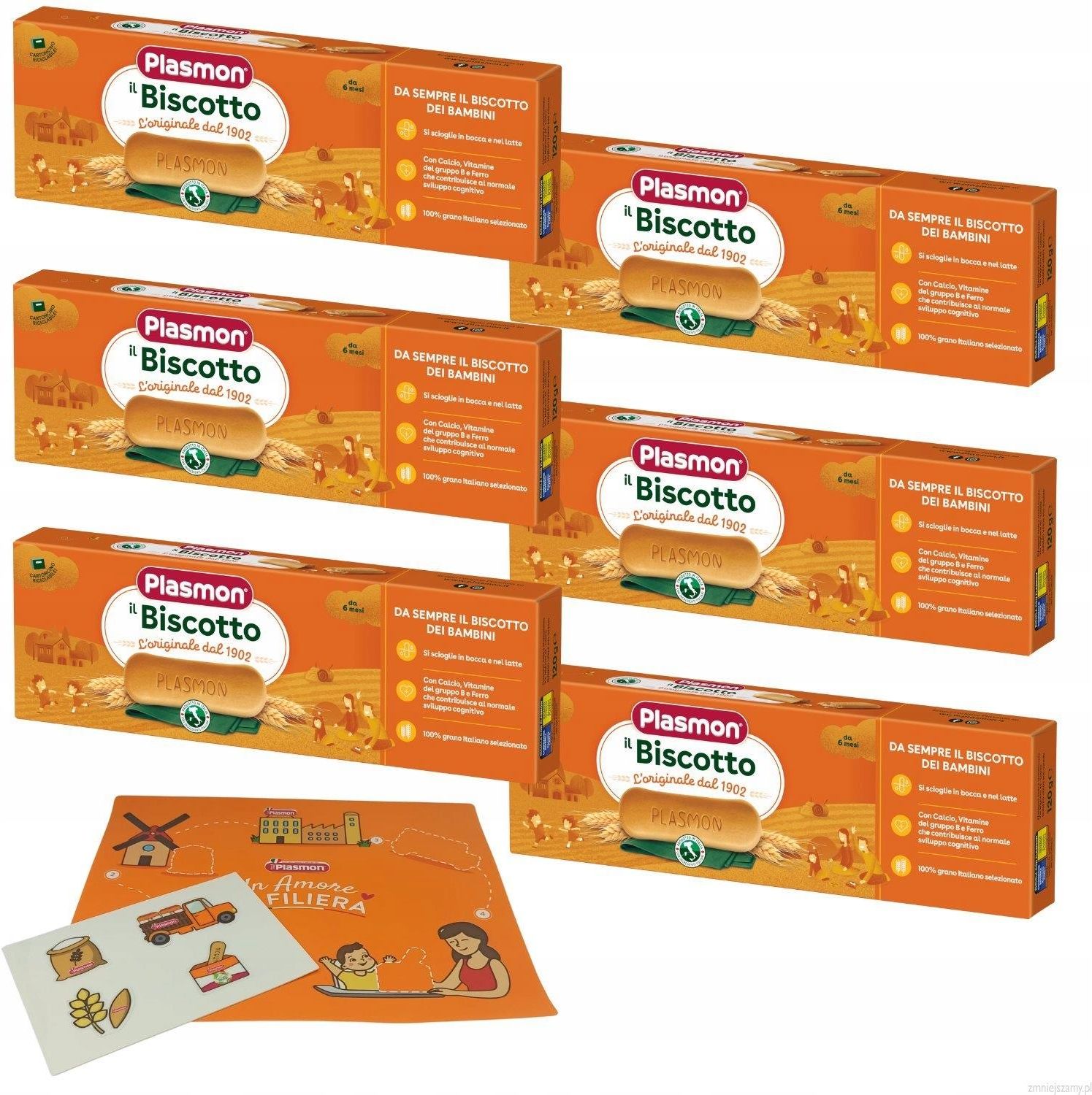 Plasmon Biszkopty Dla Dzieci 6X120G - Ceny i opinie - Ceneo.pl