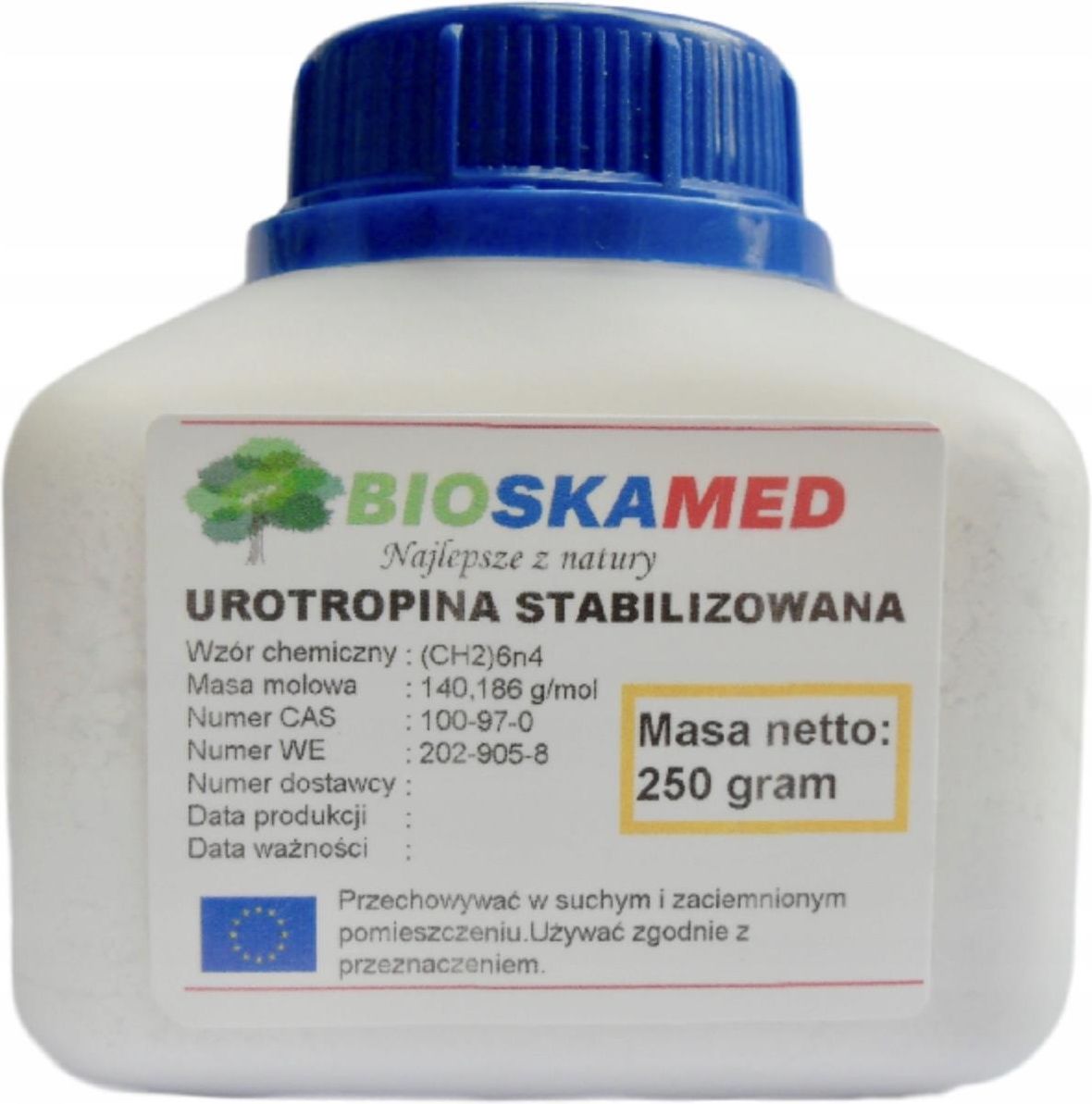 Bioskamed Urotropina Czysta 250 Gram - ceny i opinie - Ceneo.pl