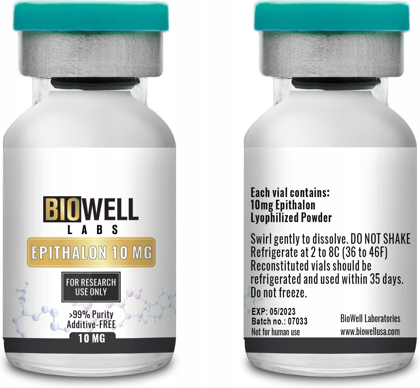 Drobne akcesoria medyczne Biowell Labs Epitalon 10Mg Peptyd Do Badań - Ceny i opinie - Ceneo.pl