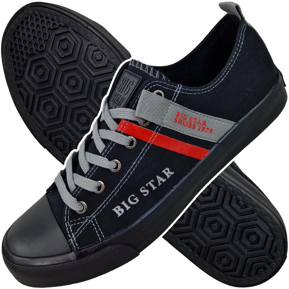 Big Star trampki męskie czarne LL174008 41 - Ceny i opinie - Ceneo.pl