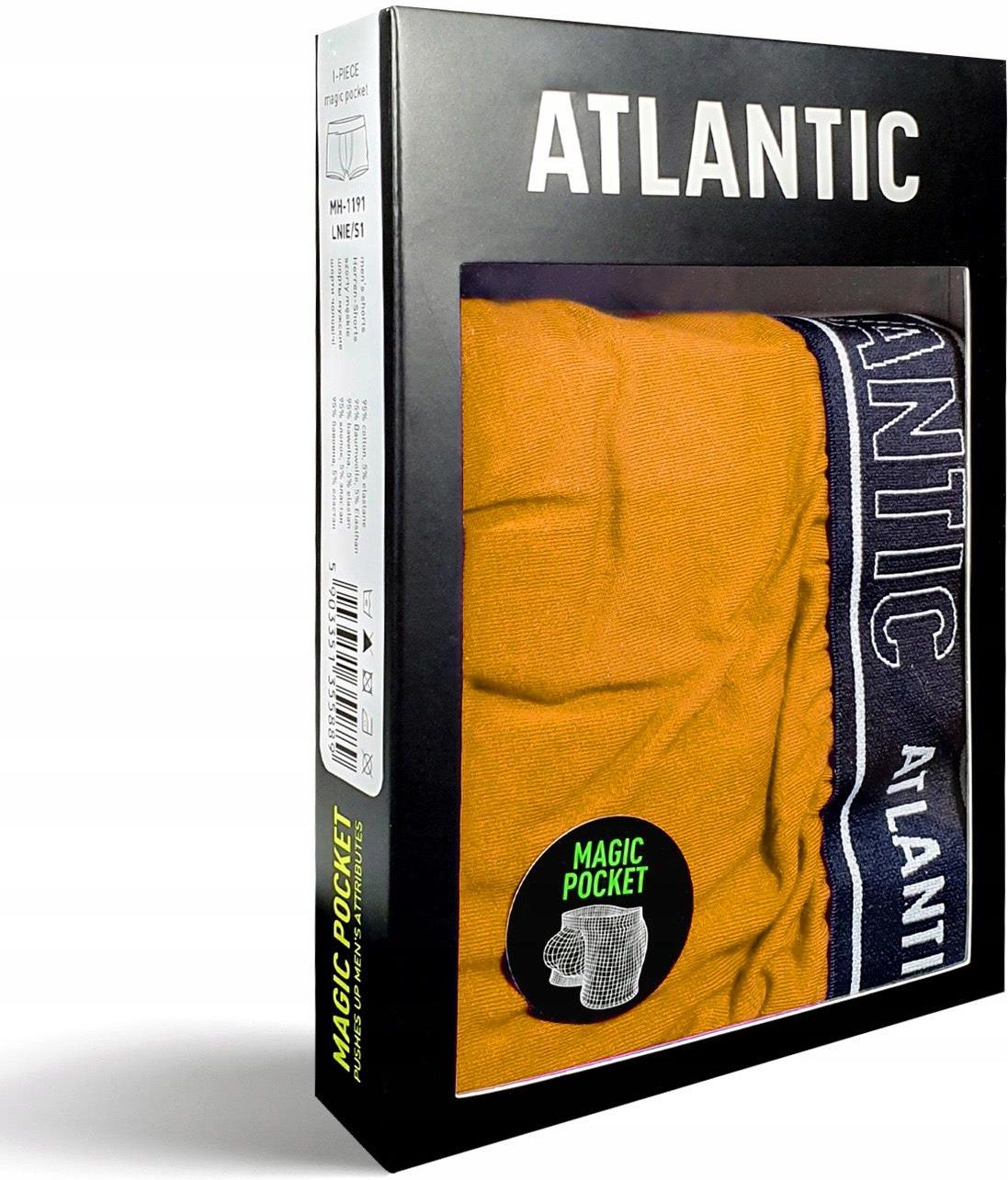 Bokserki Męskie push-up Atlantic MH-1191 XXL - Ceny i opinie - Ceneo.pl