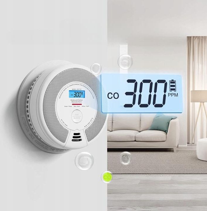 Detektor XSense Czujnik Detektor Dymu Czadu Sc07W 3szt. SD20W - Opinie ...