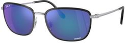 OKULARY RAY-BAN® RB 3705 91444L 60 ROZMIAR L Z POLARYZACJĄ - Ceny i ...