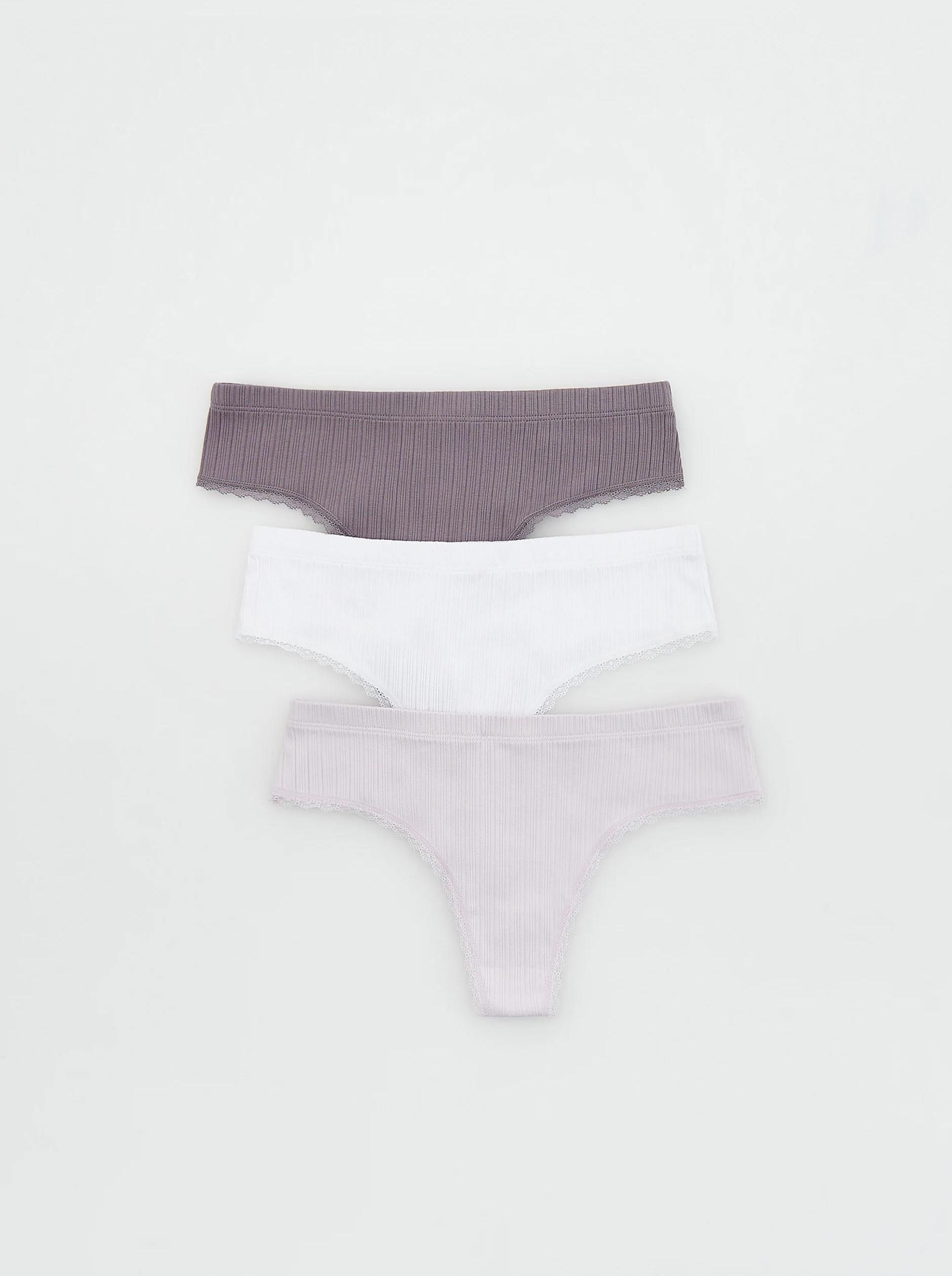 Reserved - Majtki typu stringi 3 pack - Różowy - Ceny i opinie - Ceneo.pl