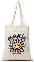 Torebka Makia - Flower Tote Bag U87071 Ecru 003 - Ceny i opinie - Ceneo.pl