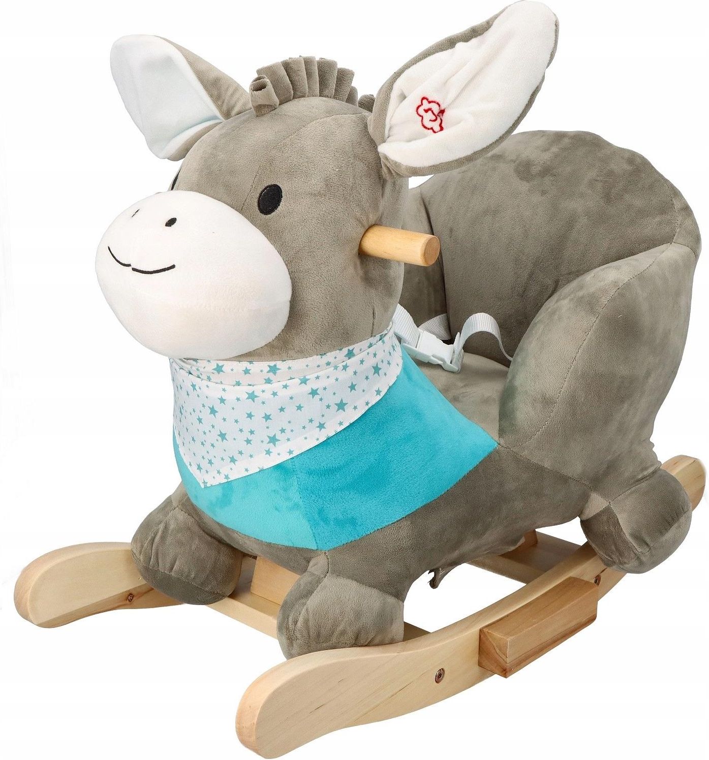 Adam Toys Zabawki Dla Dzieci Pluszowy Bujaczek Osiołek Pas - Ceny i ...