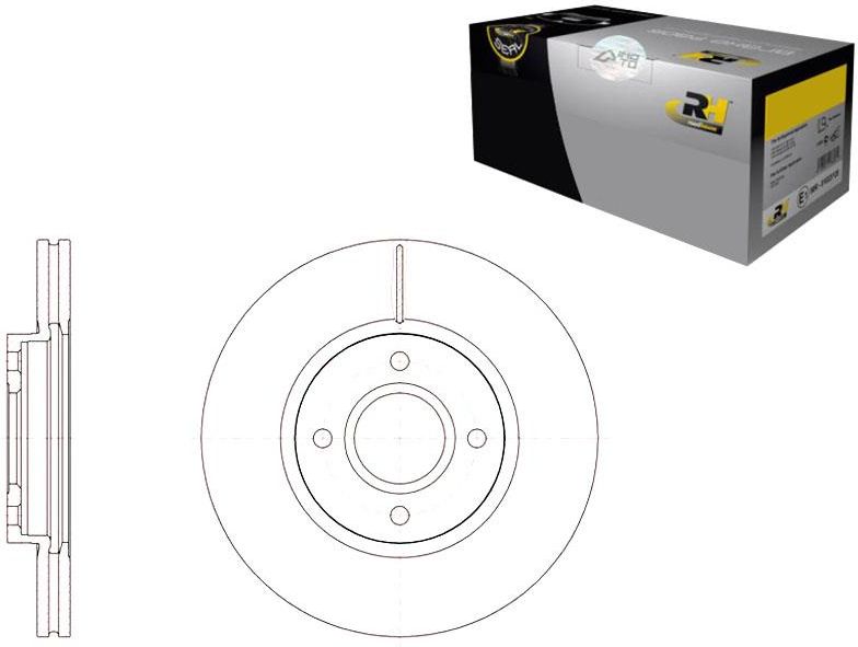 TARCZE HAMULCOWE ROADHOUSE 1751584 AY111125AA 9864 - opinie i ceny na ...