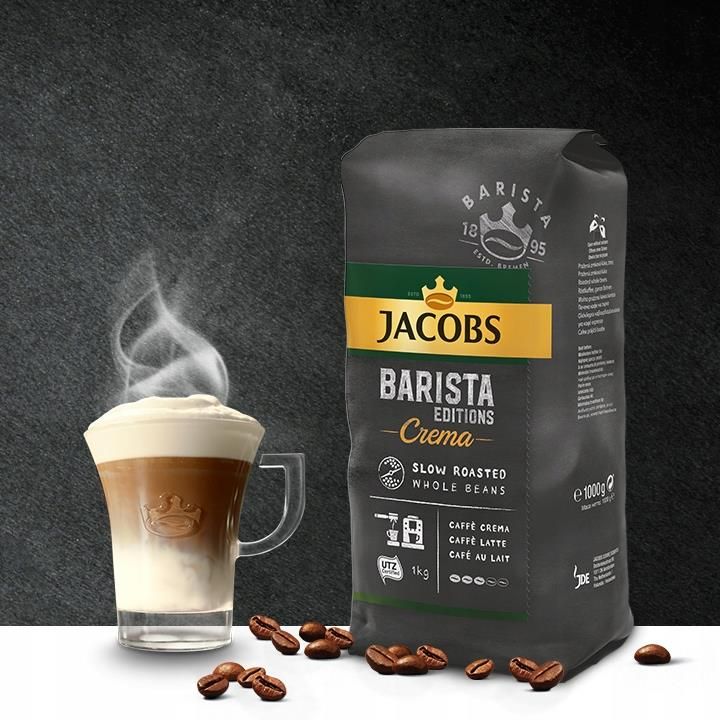 Kawa Jacobs Ziarnista Barista Crema 4x1kg - Ceny i opinie - Ceneo.pl