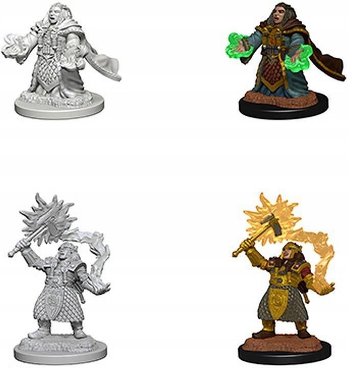 Wizkids Dungeons & Dragons Nolzurs Marvelous Miniatures Dwarf Cleric ...