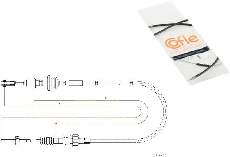 Cofle Linka Sprzęgła Peugeot 112255 - Opinie i ceny na Ceneo.pl