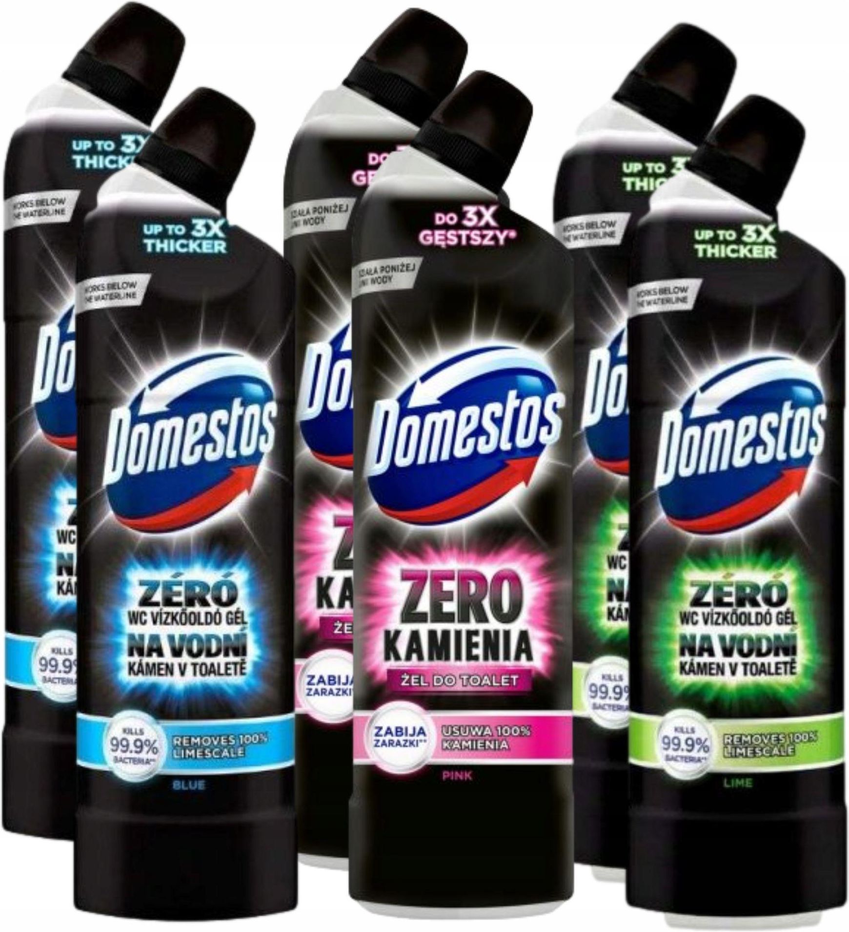 Domestos 6X Zero Kamienia Żel Do Wc 750Ml - Opinie i atrakcyjne ceny na ...