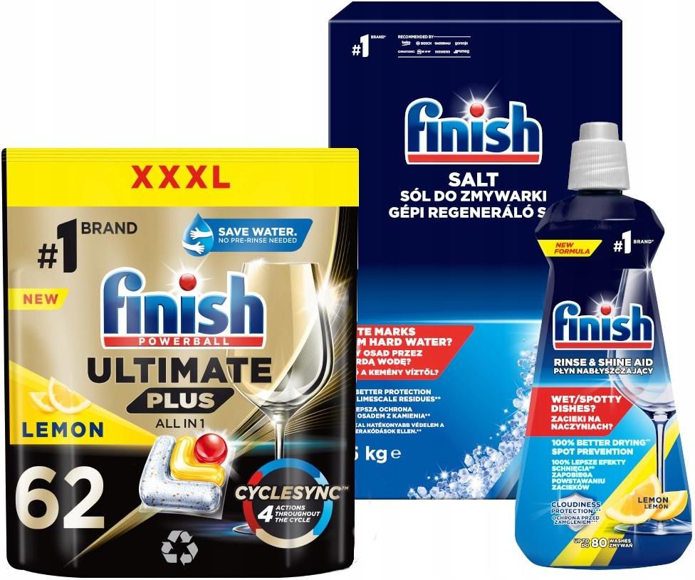 Finish Ultimate Plus Kapsułki 62 Sól Nabłyszczacz - Ceny i opinie ...