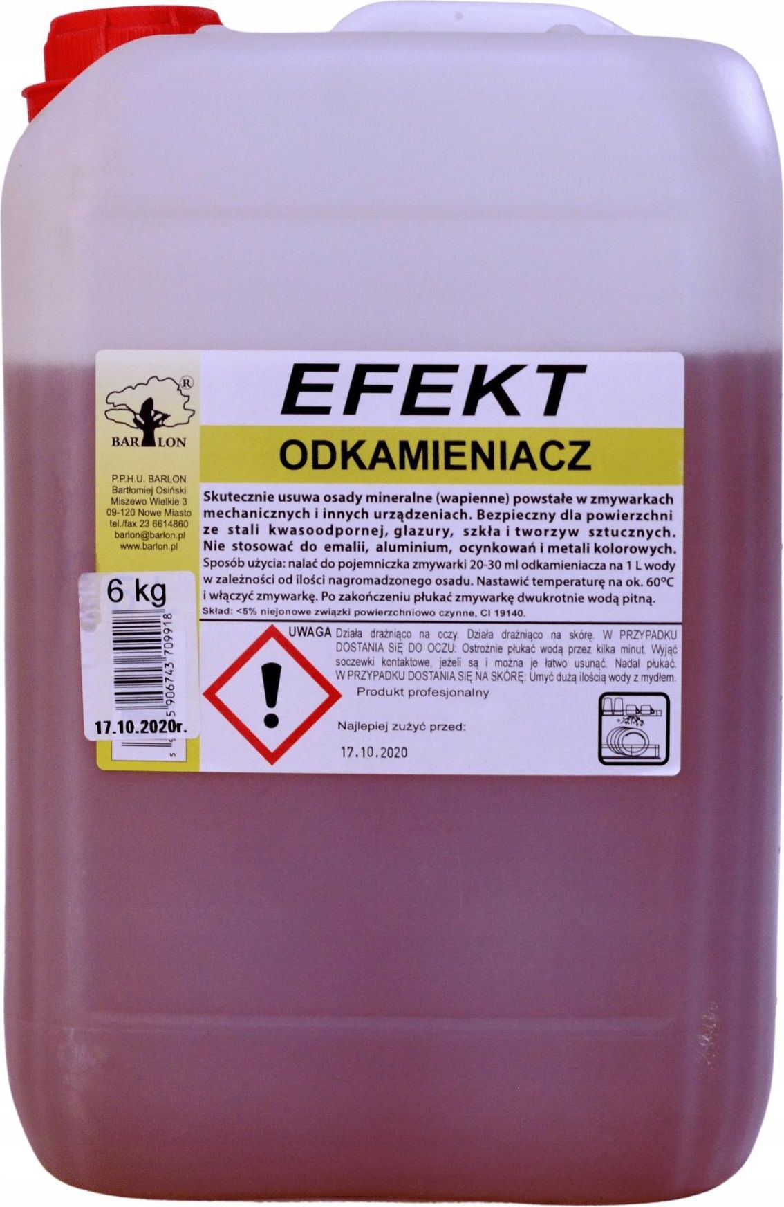 Barlon Odkamieniacz W Płynie Efekt 5L Koncentrat - Opinie i atrakcyjne ...