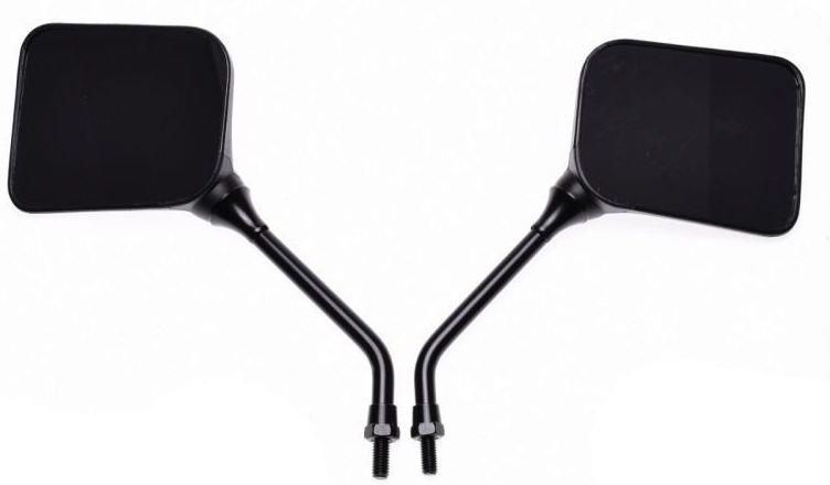 Części motocyklowe Wilmat Lusterka Prostokąt Czarne M8 R+R Bez ...