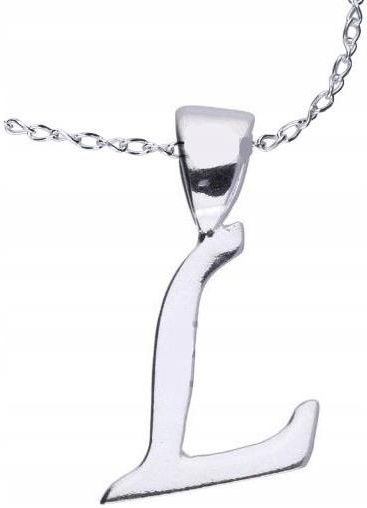 Literka L Z Łańcuszkiem 925 Naszyjnik Grawer - Ceny i opinie - Ceneo.pl