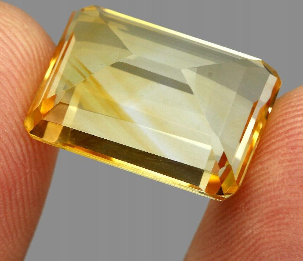 Cytryn kamień naturalny 16.21ct If - Ceny i opinie - Ceneo.pl