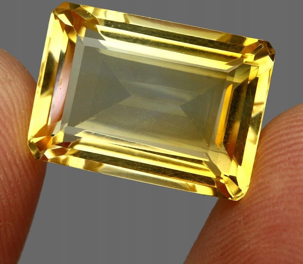Cytryn kamień naturalny 16.21ct If - Ceny i opinie - Ceneo.pl