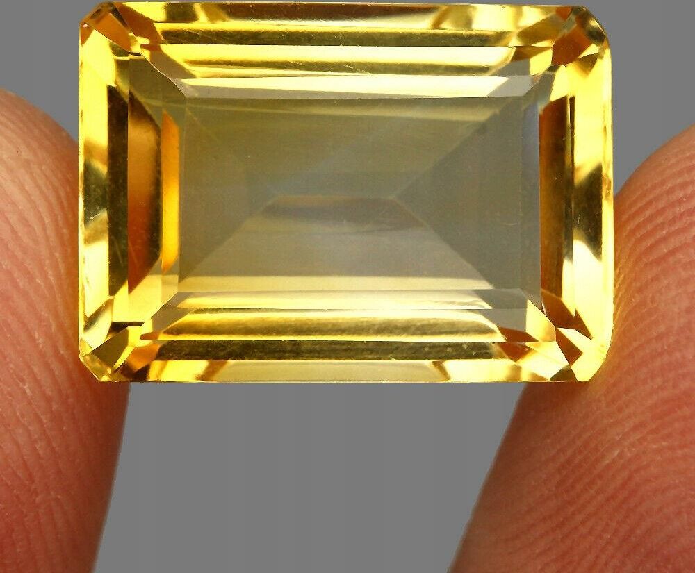 Cytryn kamień naturalny 16.21ct If - Ceny i opinie - Ceneo.pl